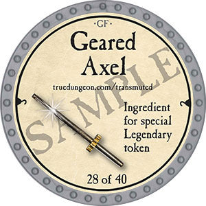 Geared Axel - 2022 (Platinum) - C64 – Trent Tokens