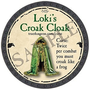 Loki's Croak Cloak - 2025 (Onyx) - C98 – Trent Tokens
