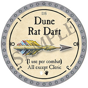 Dune Rat Dart - 2024 (Platinum) – Trent Tokens