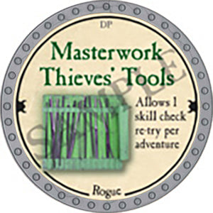 Masterwork Thieves' Tools - 2018 (Platinum) - UC – Trent Tokens