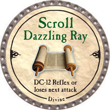 Scroll Dazzling Ray - 2010 (Platinum) – Trent Tokens