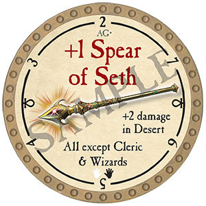 +1 Spear of Seth - 2024 (Gold) - C133 – Trent Tokens