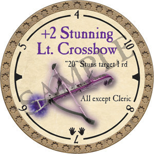 +2 Stunning Lt. Crossbow - 2019 (Gold) - C136 – Trent Tokens
