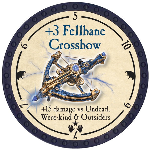 +3 Fellbane Crossbow - 2026 (Blue) - T – Trent Tokens