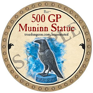 500 GP Muninn Statue - 2025 (Gold) - C133 – Trent Tokens