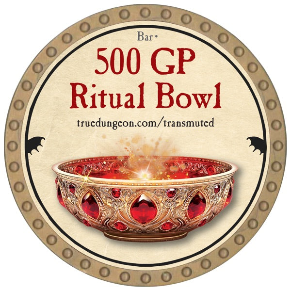 500 GP Ritual Bowl - 2026 (Gold) - R – Trent Tokens