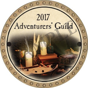 Adventurers’ Guild - 2017 (Gold) - Unusable - C139 – Trent Tokens