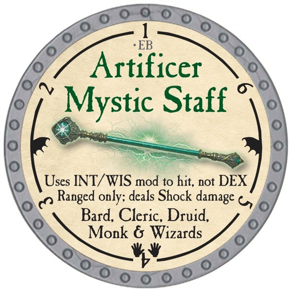 Artificer Mystic Staff - 2026 (Platinum) - UC – Trent Tokens