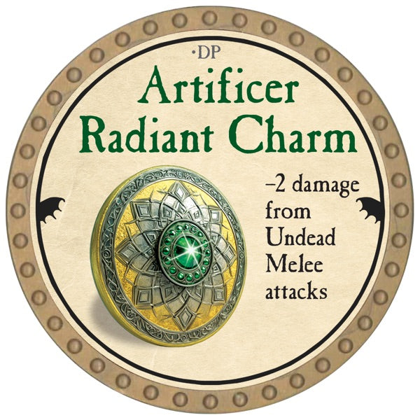 Artificer Radiant Charm - 2026 (Gold) - UC – Trent Tokens