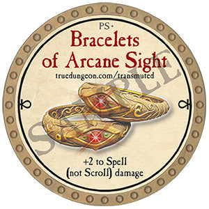 Bracelets of Arcane Sight - 2024 (Gold) - C133 – Trent Tokens