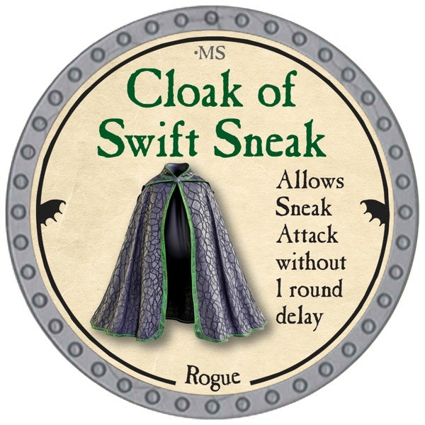 Cloak of Swift Sneak - 2026 (Platinum) - UC – Trent Tokens