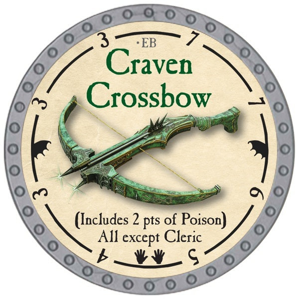 Craven Crossbow - 2026 (Platinum) - UC – Trent Tokens
