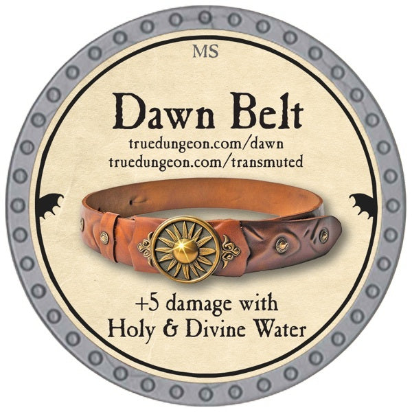 Dawn Belt - 2026 (Platinum) - C – Trent Tokens