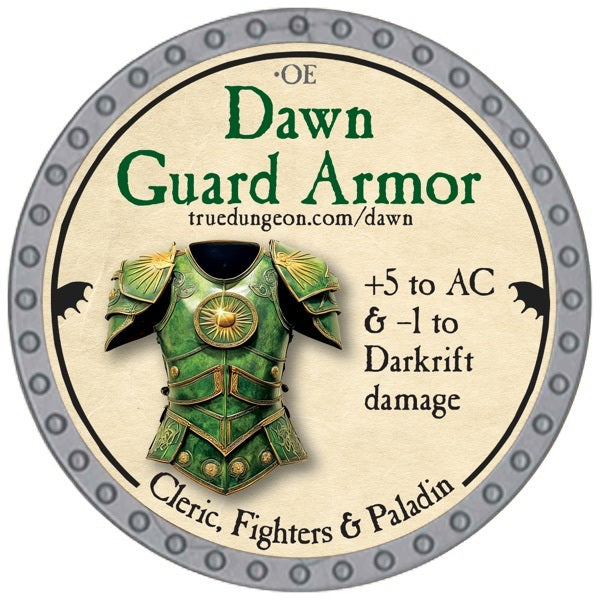 Dawn Guard Armor - 2026 (Platinum) - UC – Trent Tokens
