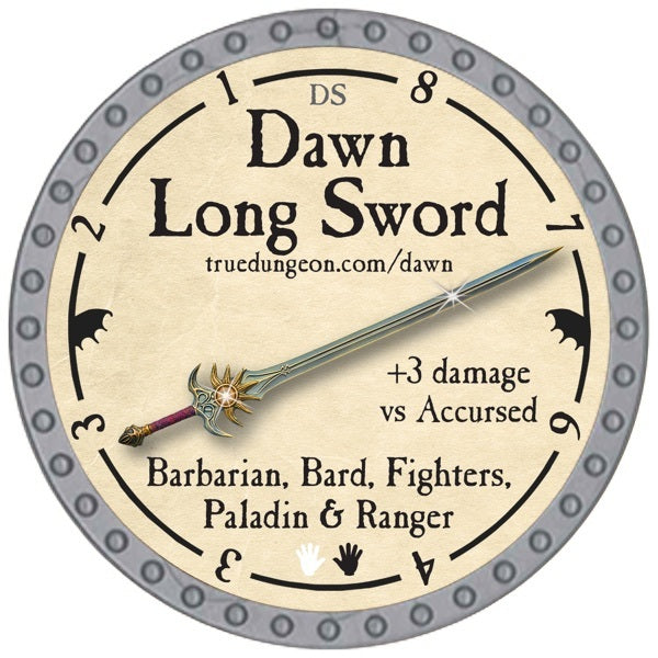 Dawn Long Sword - 2026 (Platinum) - C – Trent Tokens