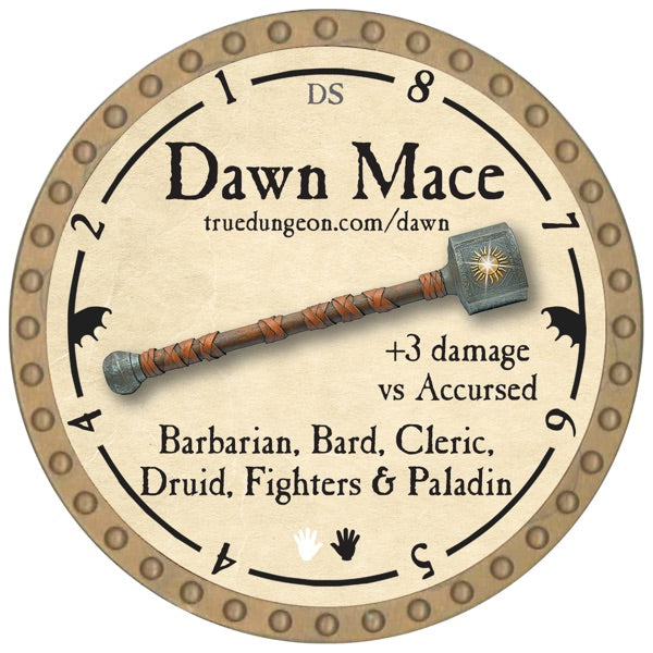 Dawn Mace - 2026 (Gold) - C – Trent Tokens