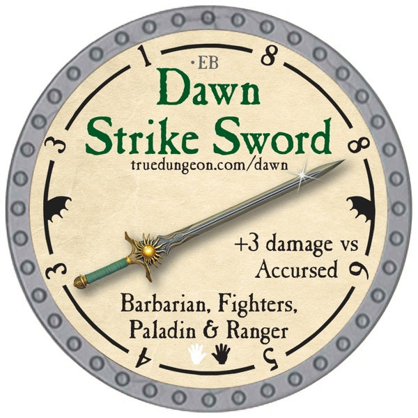 Dawn Strike Sword - 2026 (Platinum) - UC – Trent Tokens