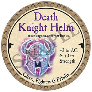 Death Knight Helm - 2025 (Gold) - C12 – Trent Tokens
