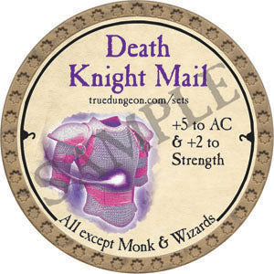 Death Knight Mail - 2022 (Gold) - C154 – Trent Tokens