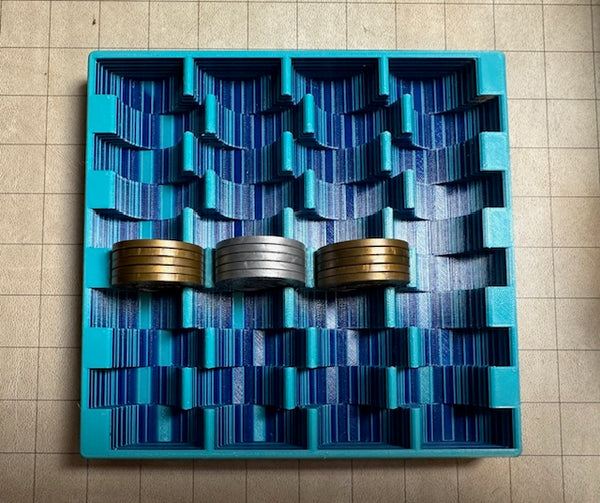 Token Sorting Tray - Extra Large (200 token slots) - C125 – Trent Tokens