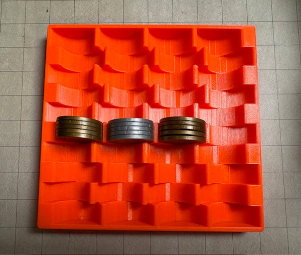 Token Sorting Tray - Extra Large (200 token slots) - C125 – Trent Tokens