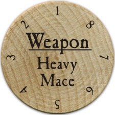 Heavy Mace - 2005a (Wooden) - C37 – Trent Tokens