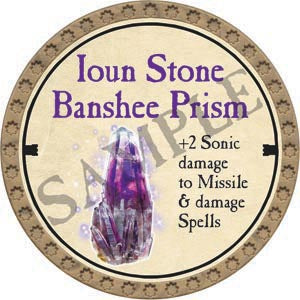 Ioun Stone Banshee Prism - 2020 (Gold) - C134 – Trent Tokens