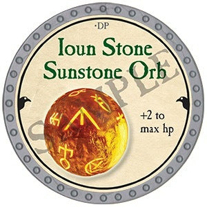 Ioun Stone Sunstone Orb - 2025 (Platinum) - UC – Trent Tokens