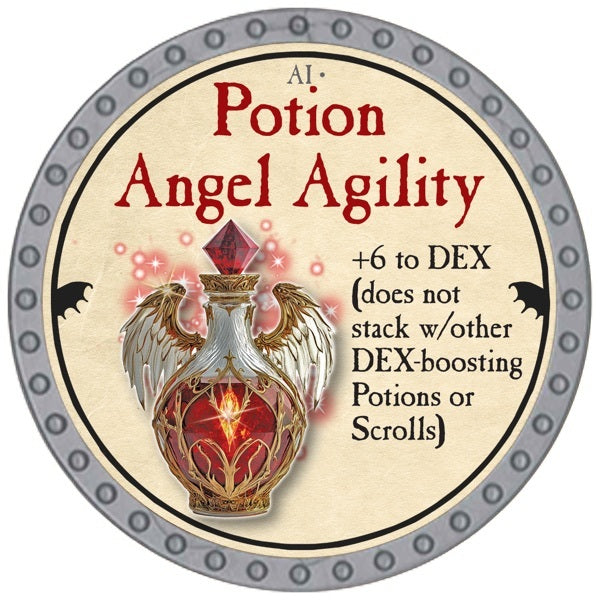 Potion Angel Agility - 2026 (Platinum) - R – Trent Tokens