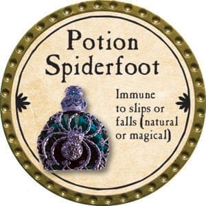 Potion Spiderfoot - 2015 (Gold) - C165 – Trent Tokens