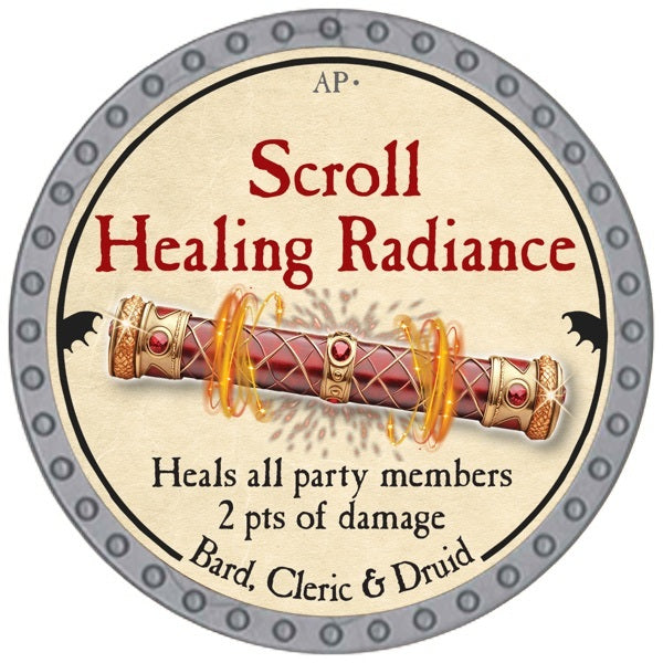 Scroll Healing Radiance - 2026 (Platinum) - R – Trent Tokens