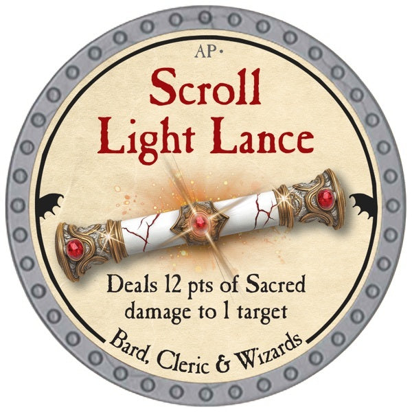 Scroll Light Lance - 2026 (Platinum) - R – Trent Tokens
