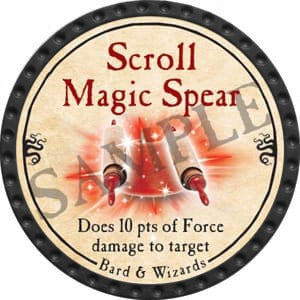 Scroll Magic Spear - 2016 (Onyx) - C140 – Trent Tokens