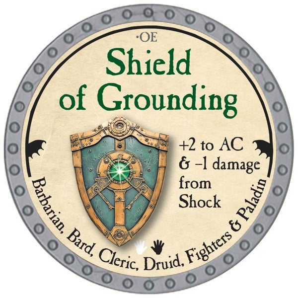 Shield of Grounding - 2026 (Platinum) - UC – Trent Tokens