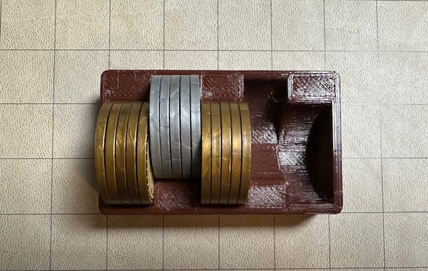 Token Sorting Tray - Small (25 token slots) - C125 – Trent Tokens