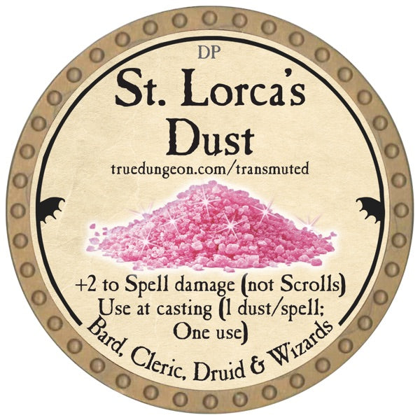 St. Lorca's Dust - 2026 (Gold) - C – Trent Tokens