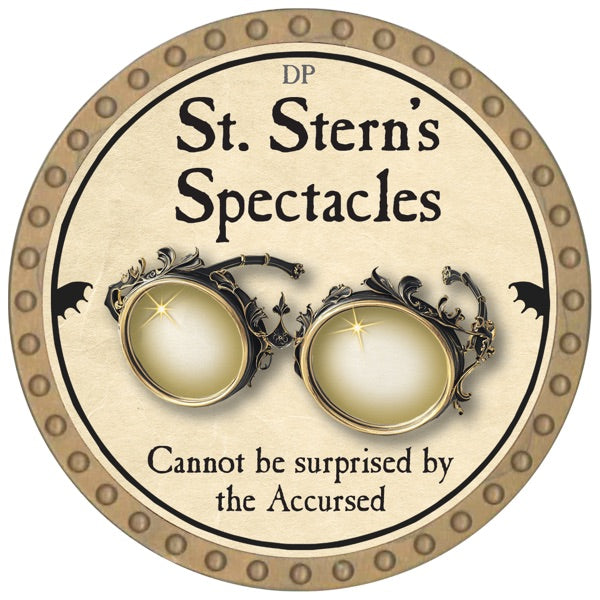 St. Stern's Spectacles - 2026 (Gold) - C – Trent Tokens
