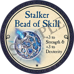 Stalker Bead of Skill - 2023 (Blue) - C154 – Trent Tokens