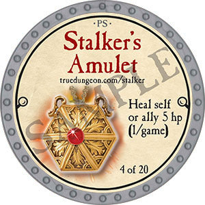 Stalker's Amulet - 2023 (Platinum) - C131 – Trent Tokens