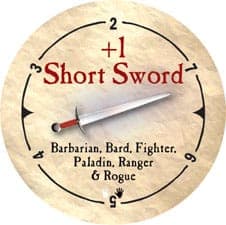 +1 Short Sword - 2005b (Wooden) - R – Trent Tokens