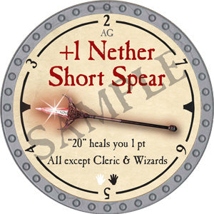 +1 Nether Short Spear - 2019 (Platinum) - R – Trent Tokens