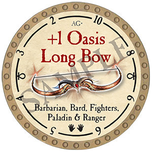 +1 Oasis Long Bow - 2024 (Gold) - R – Trent Tokens