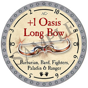 +1 Oasis Long Bow - 2024 (Platinum) – Trent Tokens
