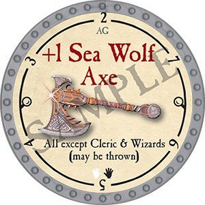 +1 Sea Wolf Axe - 2023 (Platinum) – Trent Tokens