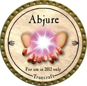 Abjure - 2012 (Gold) - T – Trent Tokens
