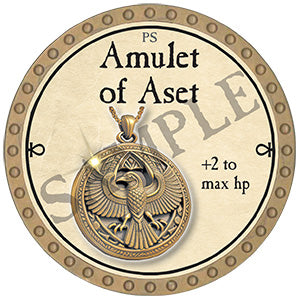 Amulet of Aset - 2024 (Gold) - C – Trent Tokens
