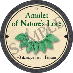 Amulet of Nature's Lore - 2019 (Onyx) - C26 – Trent Tokens