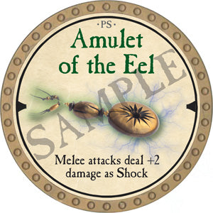 Amulet of the Eel - 2019 (Gold) - C17 – Trent Tokens