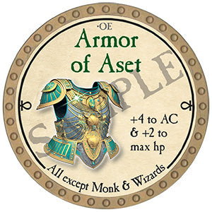 Armor of Aset - 2024 (Gold) – Trent Tokens