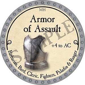 Armor of Assault - 2023 (Platinum) – Trent Tokens